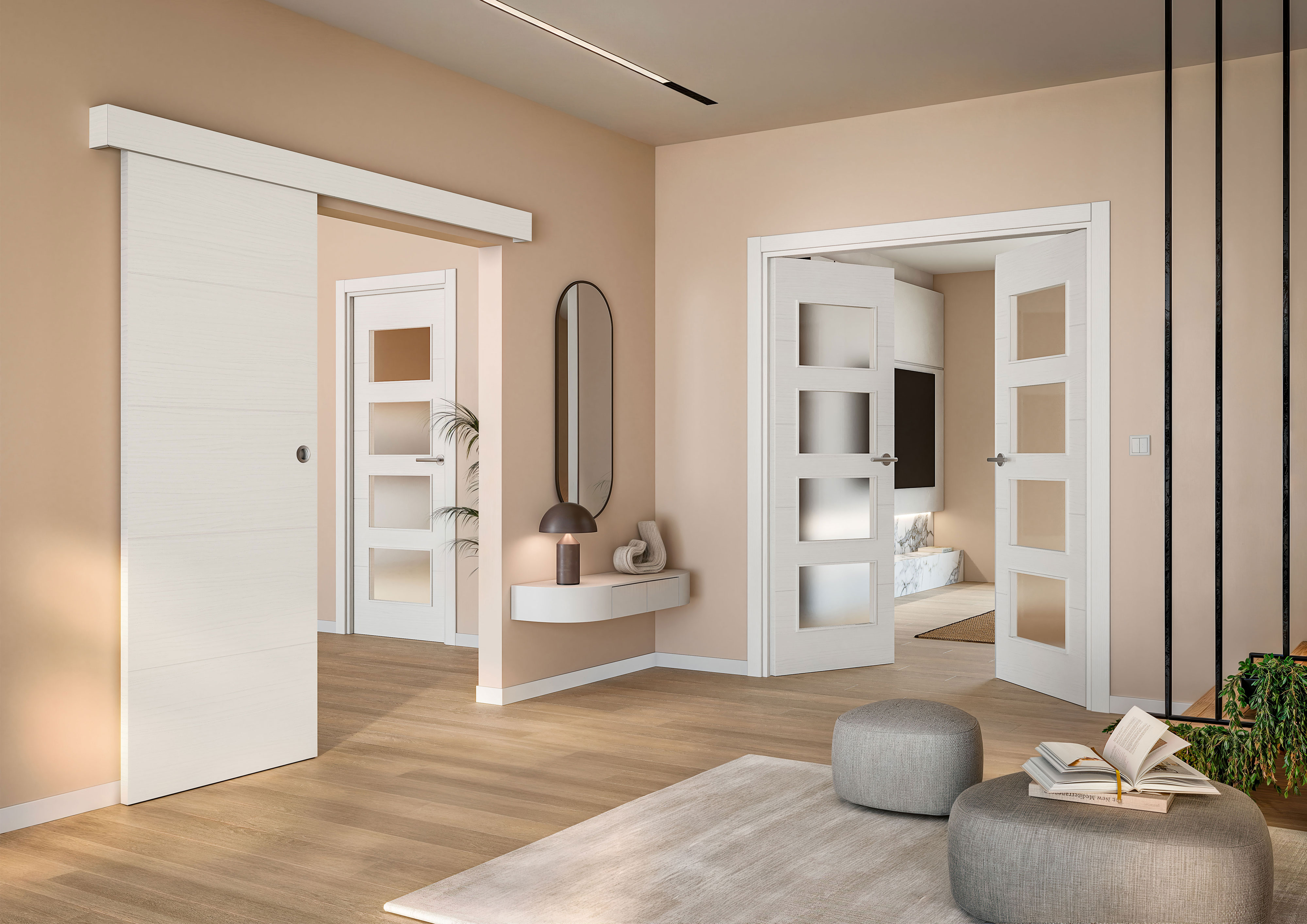 Puertas Lucerna reversible